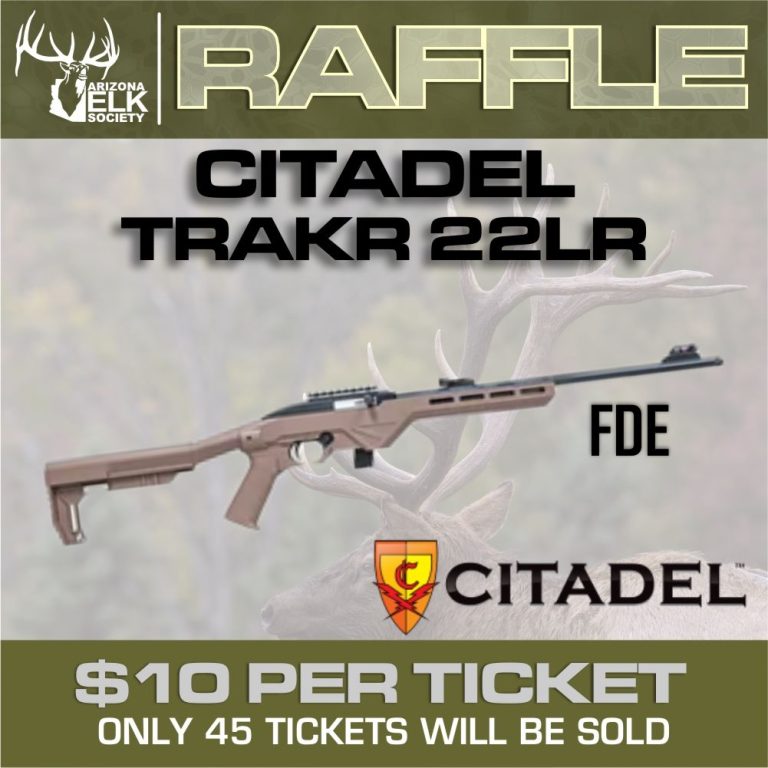 Citadel TRAKR FDE Semi-Automatic Rifle 22LR Raffle | AES Raffles