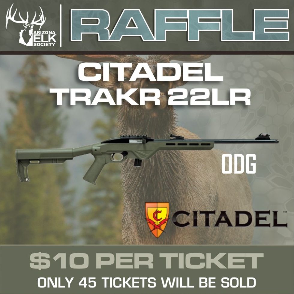 Citadel TRAKR OD Green Semi-Automatic Rifle 22LR Raffle | AES Raffles