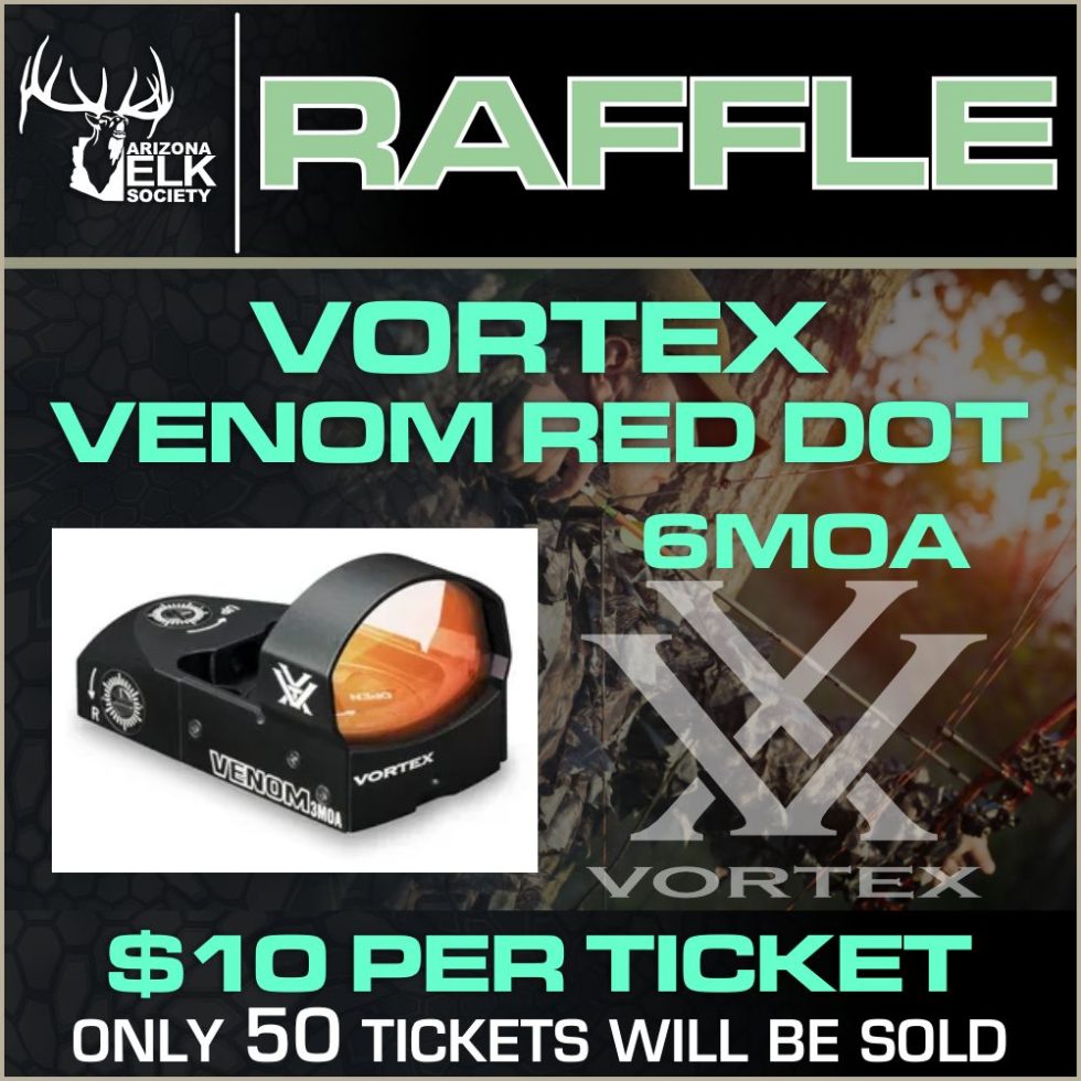 Vortex Venom Red Dot 6MOA Raffle | AES Raffles