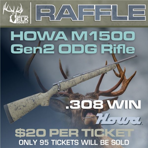 Howa M1500 Superlite Gen2 ODG 308 Win Rifle Raffle | AES Raffles